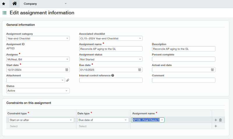 How to Create a Checklist for Year-End Processes in Sage Intacct
